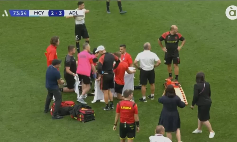 Лудило во Австралија - фудбалер со скршена нога чека брза помош 15 минути - SPORTM.mk